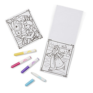 Melissa & Doug On the Go Magicolor Coloring Pad - Princess (18 Pages)