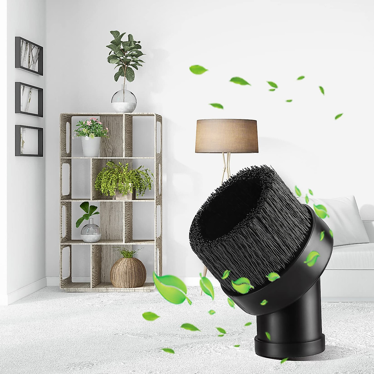 Shop-Vac 1.5 Gallon 2.0 Peak HP Wet/Dry Vacuum + 1-1/4" Round Brush, 2 Pack