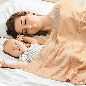 8 Pcs Fuzzy Baby Blankets 30 x 40 Soft Warm Plush Newborn Blankets Receiving Essentials Toddler Infant Boys Girls Gifts Nursery Swaddling Cozy Kid Daycare Cot Blankets for Crib Stroller Nap Outdoor