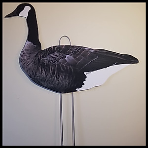 Top Down Decoys Silhouette Goose Decoy CV246 - Canada Goose Decoy 12pcs - Vertical Silhouette Goose Decoys