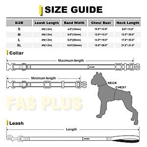 Fas Plus No Pull Dog Harness and Leash Set with Bow Tie Collar,Adjustable Vest Harness Back Clip Heavy Duty 4FT Leash for Small, Medium, Large and Extra Large Dogs.(Red/Green-XL)