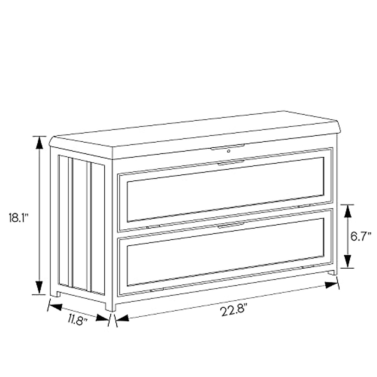 MoNiBloom Shoe Bench Entryway with Storage, Bamboo Shoe Rack Organization with Doors for 6-10 Pairs Hallway Bedroom Living Room Garden, Brown
