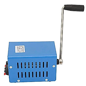 Manual Hand Cranking Generator，Portable High Power Hand-cranked Charging Generator USB Charging Emergency Dynamotor for Camping Outdoor Survival