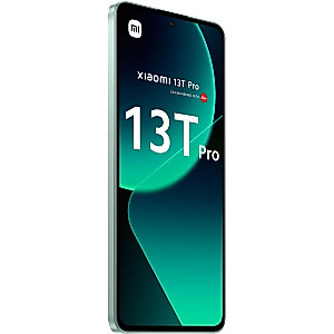 Xiaomi 13T PRO 5G + 4G LTE (1024GB+16GB) Global ROM Unlocked Worldwide (Tmobile Mint Tello Global) 50MP Triple Pro Leica Camera 6.67" 144Mhz + (w/Fast 51w Car Charger) (Meadow Green Global ROM)