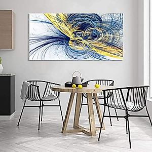 Abstract Pictures Canvas Wall Art for Living room Bedroom or Bathroom Wall Decor,Abstract art Wall Art Print Paitnings for home Decor,Line drawings Waterproof Stretched Ready to Hang-20x40inches