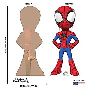 Advanced Graphics Spidey Life Size Cardboard Cutout Standup - Marvel's Spidey and His Amazing Friends (TV Series)