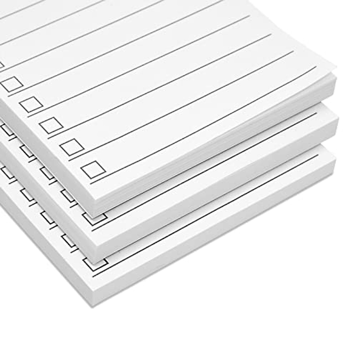 6-Pack Grocery List Magnet Pad for Fridge, To-Do Planner, Things To Buy, Things To Do Shopping Notepad for Locker, Filing Cabinet, Appointment Reminders, Meal Plans (3.5x9 in)