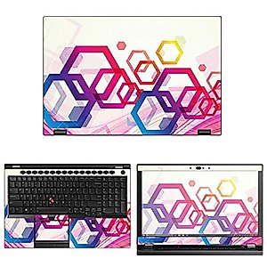 Decalrus - Protective Decal Skin Sticker for Lenovo ThinkPad P53 (15.6" Screen) case Cover wrap LEthnkpd15_P53-160