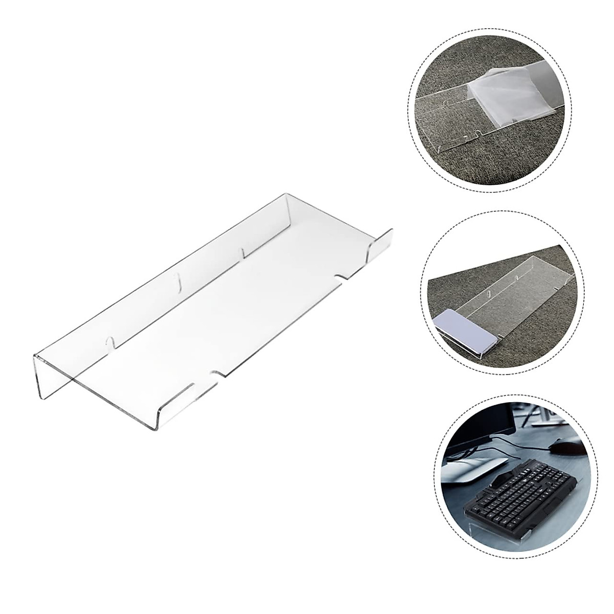 MAGICLULU work supplies computer desk stand keyboard stand Tilted Keyboard Rack Keyboard Stand support frame supplies bracket desktop keyboard desktop advanced human body universal