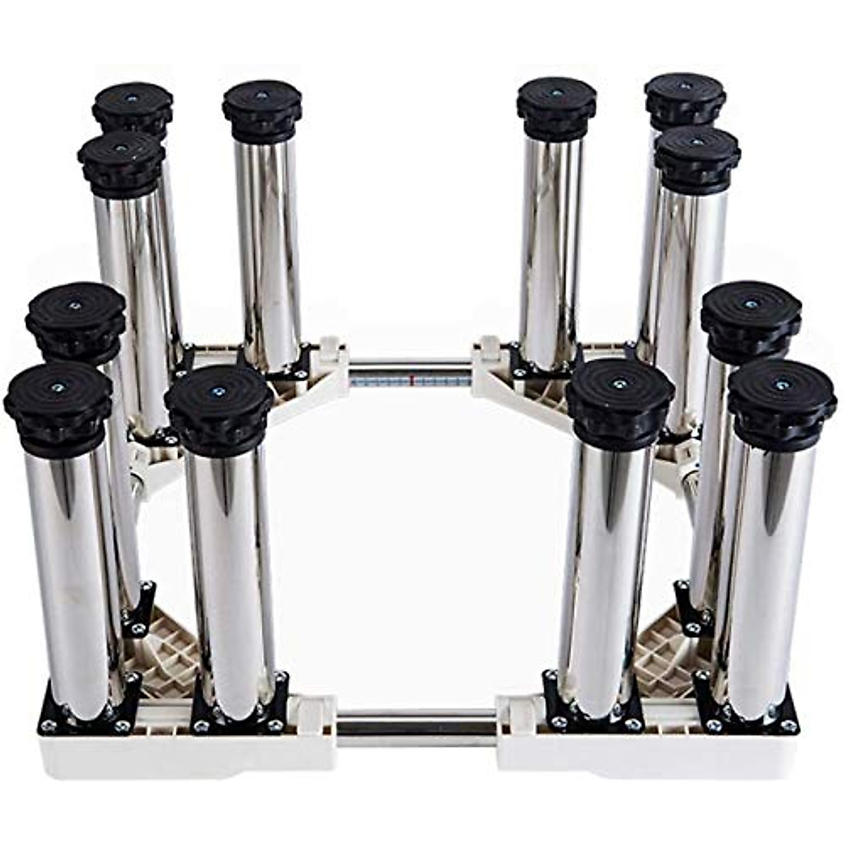 Trolley Washer and Dryer Stands, Multi-Functional Movable Adjustable Base Stand, Pedestal for Washing Machine Stainless-Steel with 12 Foot,20cm