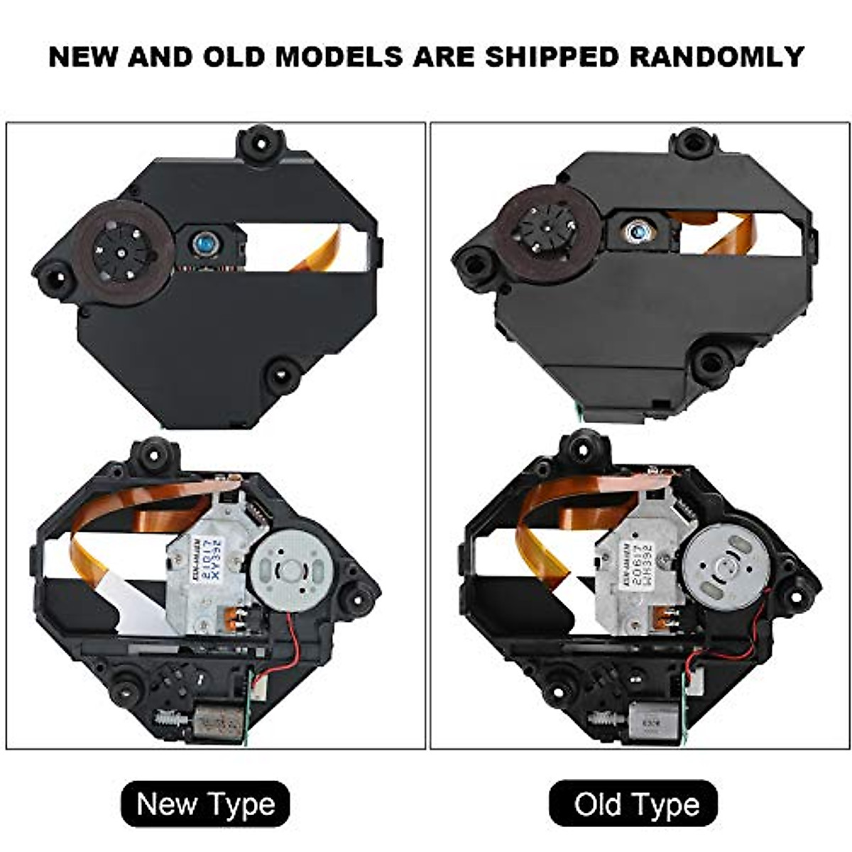 Okuyonic Replacement Lens, High Accuracy Deck Assembly Easy to Install Game Console Lens for Consoles Replacement Repair Parts