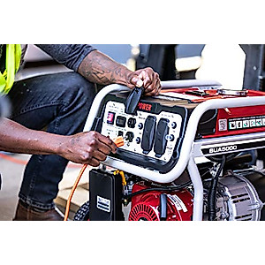 A-iPower SUA5000 5000 Watt Portable Generator Small Gas Powered For Jobsite, RV, and Home Backup Emergency