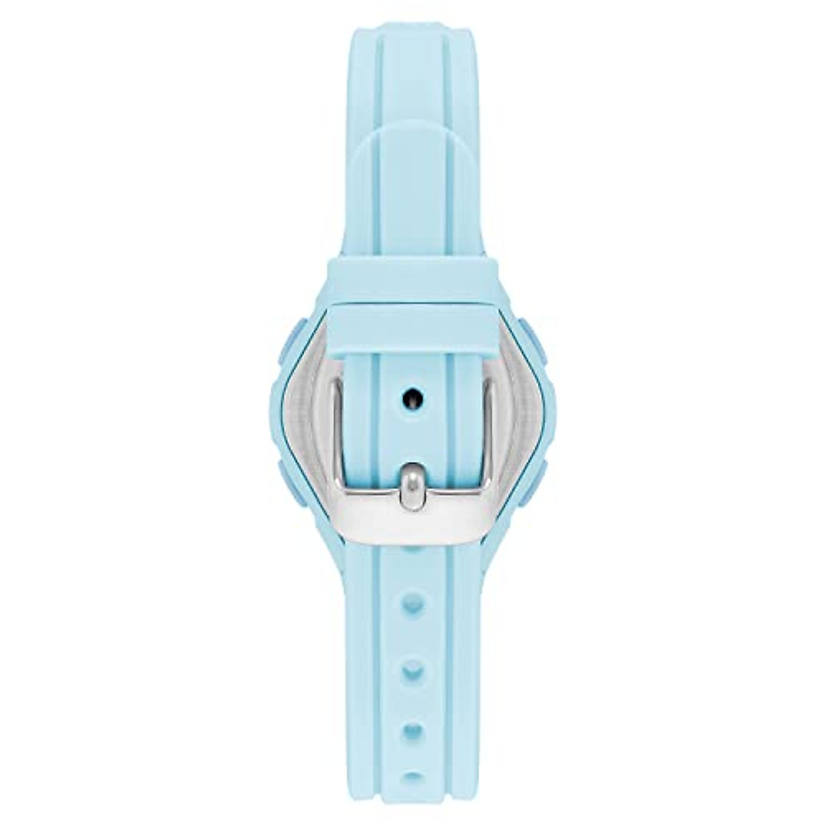 Armitron Sport Women's Digital Chronograph Light Blue Silicone Strap Watch, 45/7142