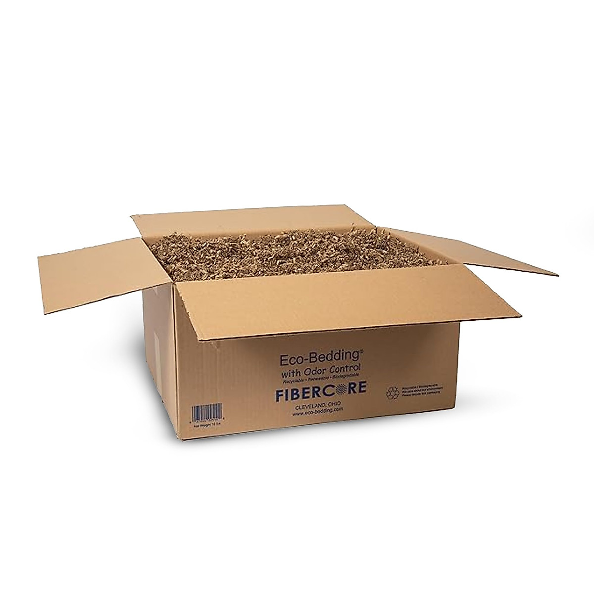 Eco Bedding 99% Dust-Free Paper Bedding for Small Pets & Birds, Eco Natural, 4.5L - Safe, Clean & Comfortable Nesting Material, Ammonia Blocker