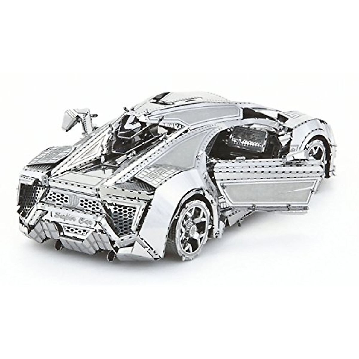 3D Metal Puzzle Car Collection Models Of Hyper Sports Vehicle, KMK F450, Motorcycle - DIY Toy Metal Sheets Assembling Puzzle, 3D puzzle – 3 Pack