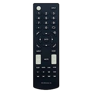 NS-RC4NA-16 Replaced Remote fit for INSIGNIA TV NS-19D220MX16 NS19D220MX16 NS-19D220NA16 NS19D220NA16 NS-24D220MX16 NS24D220MX16 NS-24D220NA16 NS24D220NA16 NS24D420NA16 NS-24D420NA16