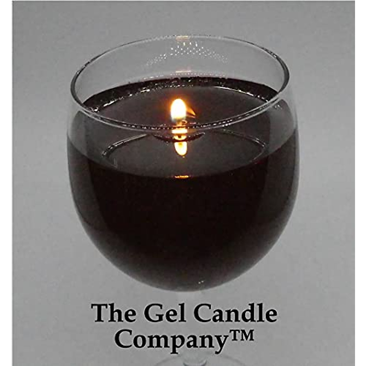 Merlot Scented Wine Candle in Glass 100+ Hours Made in USA by The Gel Candle Company