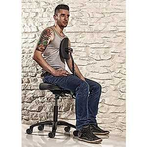 Precision Professional Tattoo Stool - Black