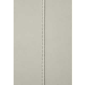 Signature Design by Ashley Belziani Modern Tufted Leather Match Loveseat, White