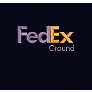 FedEx Ground Hat Embroidered Cotton Cap Classic Adjustable Baseball Hat (Purple Orange Print)