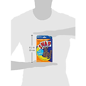 Learning Resources Snap It Up! Phonics & Reading Card Game, Homeschool,Reading Game, 90 Cards Included, Ages 6+