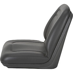 A & I Deluxe Midback Utility Lawn Mower Seat - Black, Model Number TM555BL