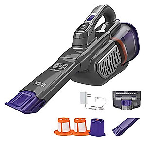 beyond by BLACK+DECKER 20V MAX Handheld Vacuum for Pets, Advanced Clean (HHVK515JP07APB) , Gray