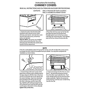 HY-C SCLK Chimney Cap Leg Kit, Stainless Steel