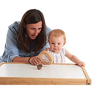 TickiT-72225 Wooden Hand Lens - Magnifying Lens for Toddlers & Children - Wooden Magnifier