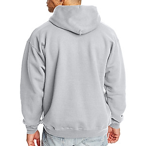 Hanes Men's Big and Tall Ultimate Cotton Heavyweight Pullover Hoodie Sweatshirt, Light Steel, 3X-Large