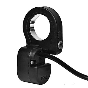 Demeras Horn Switch Button Plastic Horn Switch Button Accessory for Electric Bike Scooter