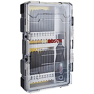 Bosch 2607017320 Screwdriver Set with Handle Diy 37 Pcs