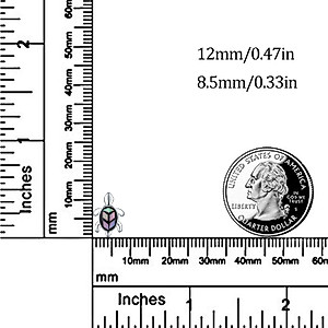 Cuoka Sea Turtle Earrings 925 Sterling Silver Abalone Shell Sea Turtle Stud Earrings,Hawaiian Ocean Beach Turtle Earrings Jewelry for Women Turtle Lovers