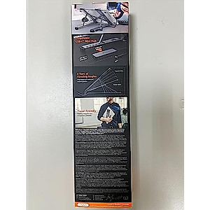 j5create Foldable Aluminum Laptop Stand with USB 4-Port Hub, Portable Notebook Riser with 4 USB3.2 Ports for MacBook, Laptop, phone and Tablets up to 16 inch (JTS223)