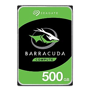 Seagate ST500LM030 2.5 in. - 500GB44; 128MB Mobile Hard Disk Drive SATA - 5400 Rpm