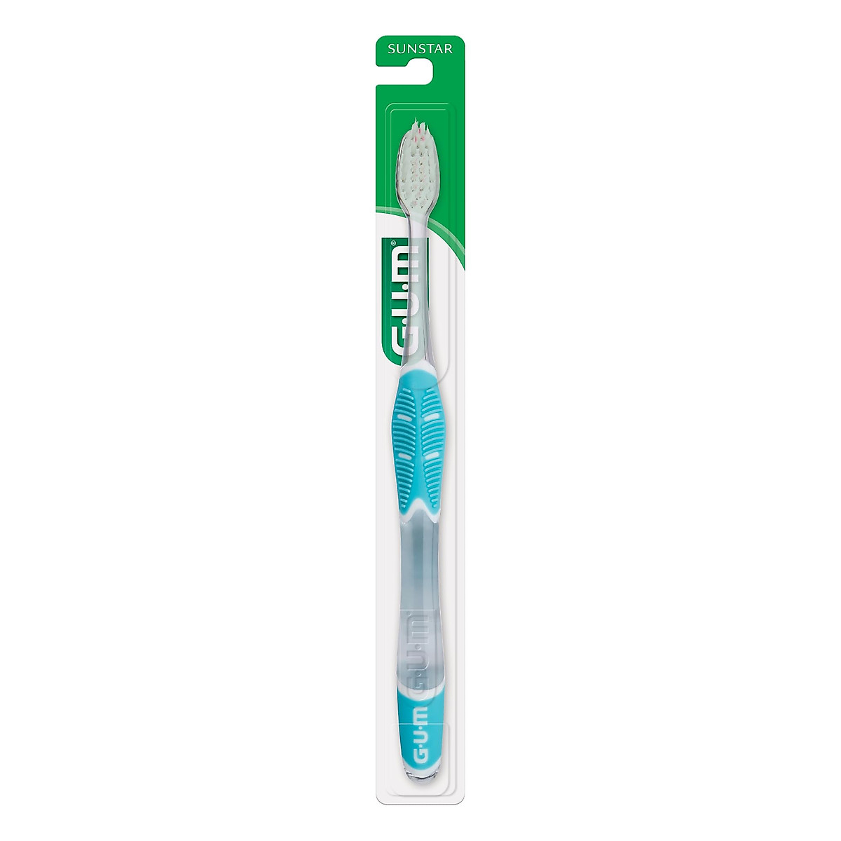 GUM Technique Deep Clean Sensitive Toothbrush, Compact Head & Ultra Soft Tapered Bristles for Adults with Sensitive, 1ct (12pk)