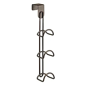 InterDesign Classico Over-the-Door Closet Organizer for Handbags, Backpacks, Totes - Bronze