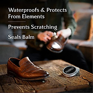 Clyde's™ Leather Conditioning Cream | All Natural, Non Toxic Formula | Restore & Repair Sofas, Car Seats, Shoes and More