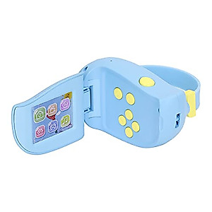 Jeanoko Mini Children Camera, Kids Digital Camera Timed Photo Multifunctional 2in TFT Display Screen Easy to Operate with 400Mah Battery for Child Education(Blue)