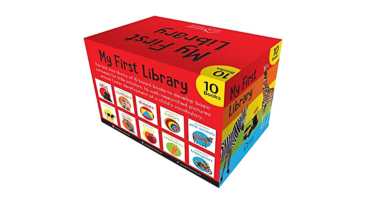 My First Library: 10 Engaging Board Books for Kids