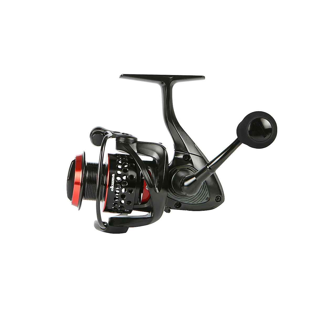 okuma Ceymar Spinning Reel Size 10 - 5Lb Max Drag Pressure, Black/Red