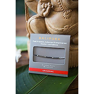 BALIPURA - Healing Bracelet for Women - Healing Crystals, Black Tourmaline- Grounding Hematite Bracelet- Crystals Bracelet And Healing Stones - Smoky Quartz - 2mm Small Bead Bracelets