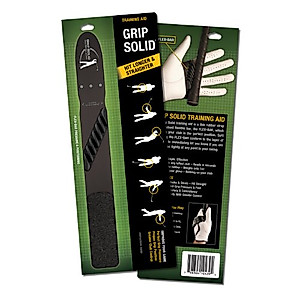 Grip Solid Training Aid, Right Hand, Black, One Size Fits All