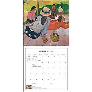 Impressionism and Post-Impressionism 2023 Wall Calendar