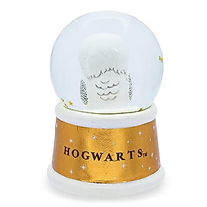 Harry Potter Hedwig Owl Light-Up Mini Adult Snow Globe with Swirling Glitter Display