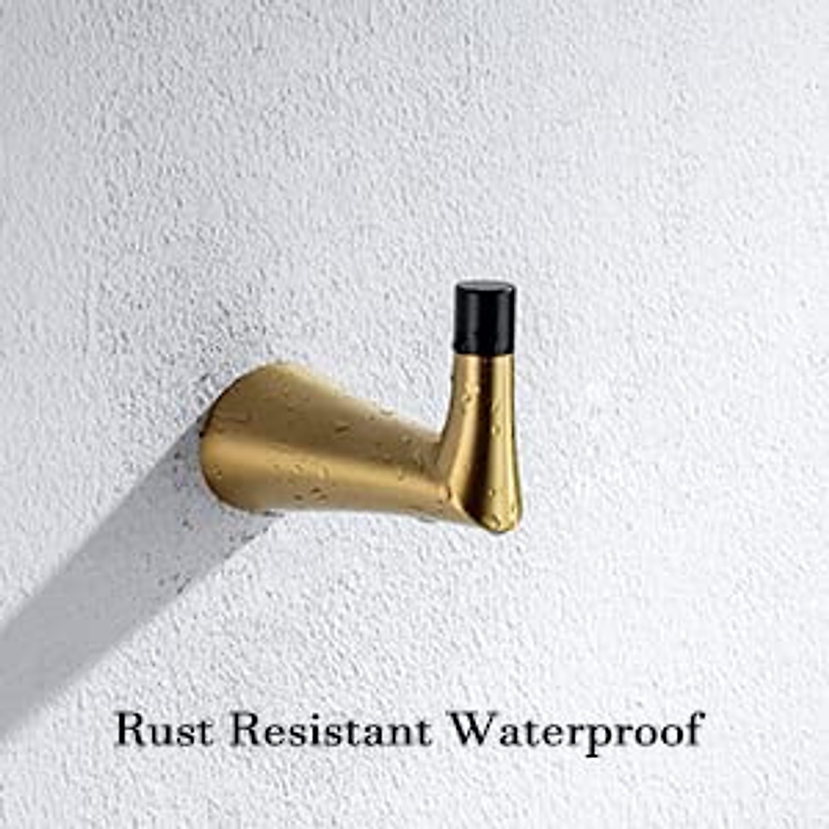 MsKorong Towel Hook, SUS304 Stainless Steel Coat Robe Clothes Hook, Hanging Wall Hook for Bathroom, Kitchen, Bedroom, 1 Pack