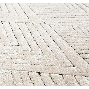 CosmoLiving by Cosmopolitan Area Rug, 8'0"x10'0", Alabaster