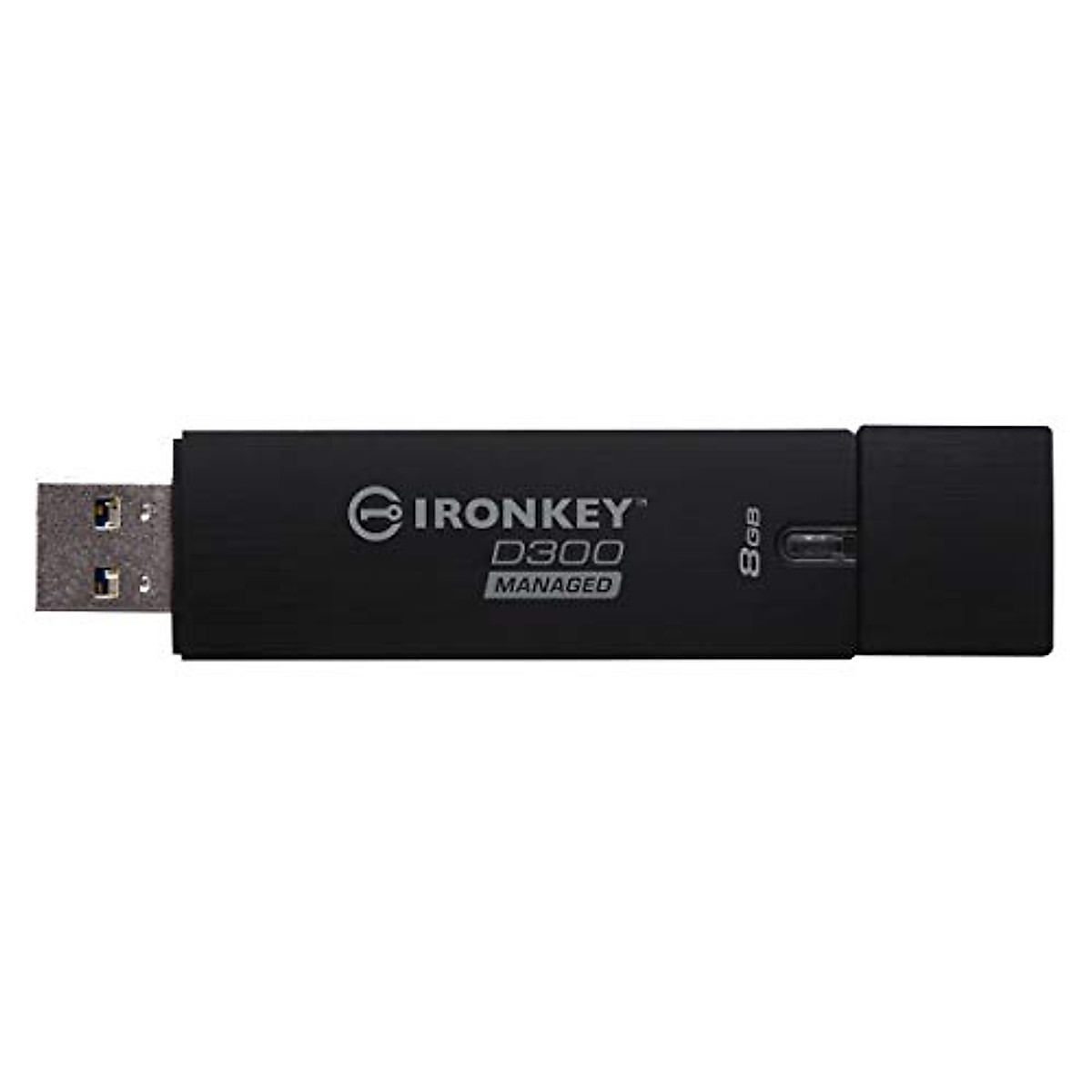 Kingston IronKey 8GB D300SM USB 3.1 Flash Drive - 8 GB - USB 3.1-256-bit AES - TAA Compliant