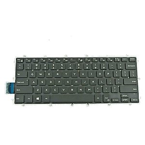 PCRepair Replacement Keyboard for Dell Inspiron 13 7370 7373 7375 7466 7467 7467 7472 H4XRJ 0H4XRJ Black US NO Backlight