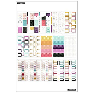 The Happy Planner Sticker Value Pack - Planner Accessories - Save Now Spend Later Theme - Multi-Color - Great for Budgeting & Organizing - 30 Sheets, 1170 Stickers